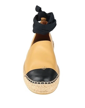 Tory Burch Two-tone Color Block Straw Shoes