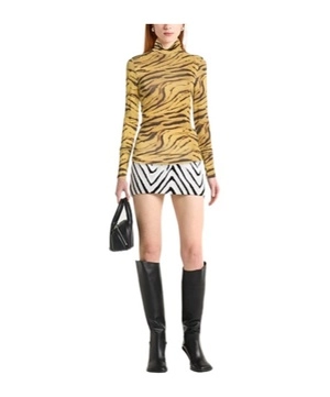 GANNI Multicolored Knitted Sweater