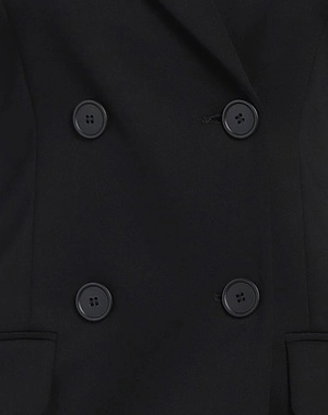 Sportmax Simple Double Breasted Suit Jacket
