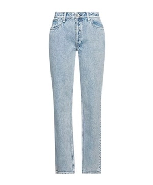 Rag & Bone Light Wash Straight-leg Jeans