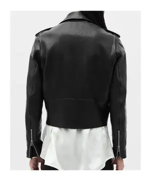 ANN DEMEULEMEESTER Clarin Fitted Perfecto Leather Jacket