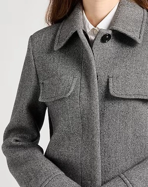Sportmax Long-sleeve Wool Jacket