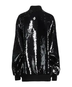 Rick Owens Wool Baseball Jacket