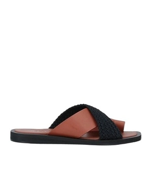 MAXCO. Max&co. Two-tone Square Toe Slip-on Slippers