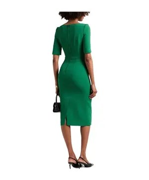 Dolce & Gabbana Midi Dress With Scoop Neckline