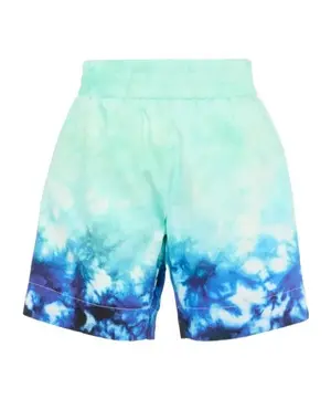Blue Tie Dye Shorts