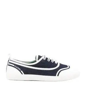CAREL Sol Denim Sneakers - Black