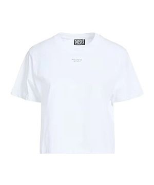 DIESEL® Solid Color Short Sleeve T-shirt - White