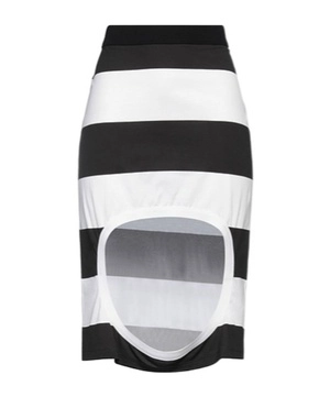 Burberry Two-tone Striped Knit Dress
