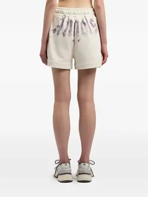 Palm Angels Big Waist Logo Sweatshorts