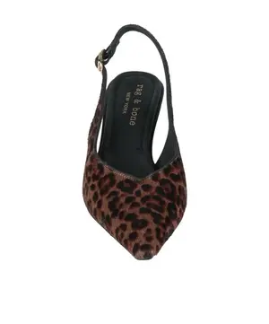 Rag & Bone Leopard Print Slingbacks