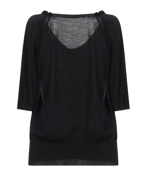 Dolce & Gabbana Solid Wool Knit Sweater