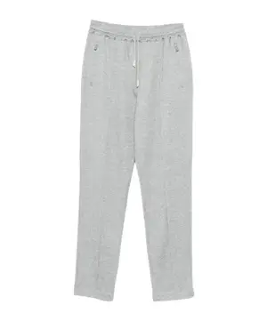 Eleventy Drawstring Trousers With Zippered Pocket - Gray