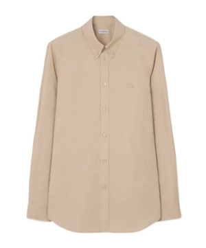 Burberry Slim Fit Cotton Shirt - Oat-beige