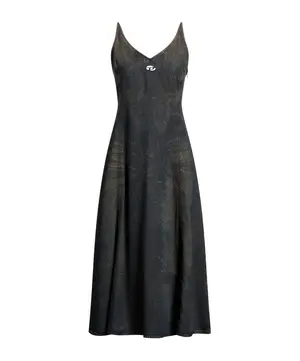 DIESEL® Sleeveless Dark Denim Dress - Blue