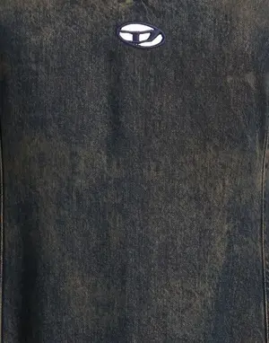 DIESEL® Sleeveless Dark Denim Dress