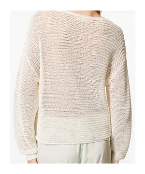 TWINSET Embroidered Round Neck Sweater