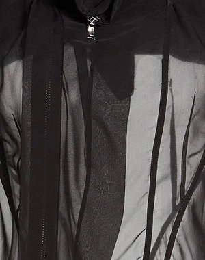 Rick Owens Simple Chiffon Coat