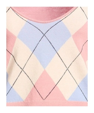 DIESEL® Geometric Pattern Knit Sweater