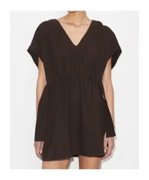 Tory Burch Cinched Linen Dress