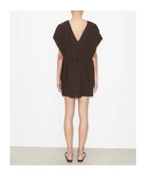 Tory Burch Cinched Linen Dress