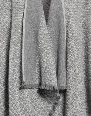 Rag & Bone Two-tone Knitted Shawl