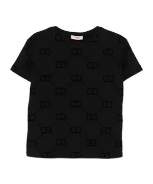 TWINSET Graphic T-shirt - Black