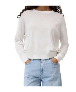 Closed Crewneck Long Sleeve Sweatshirt