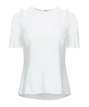 Dolce & Gabbana Solid Color Tops - White