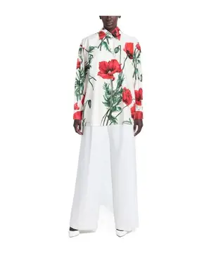 Dolce & Gabbana Floral Print Long Sleeve Shirt
