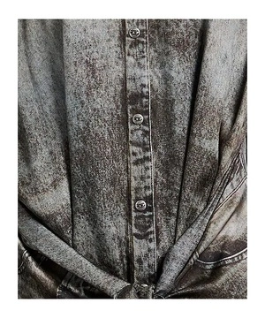 DIESEL® Satin Shirt Dress