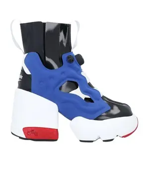 REEBOK X MAISON MARGIELA Multi-color Leather Ankle Boots - Black