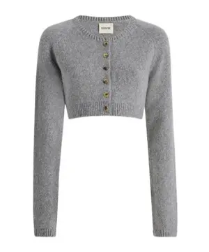 Khaite Long Sleeve Cardigan