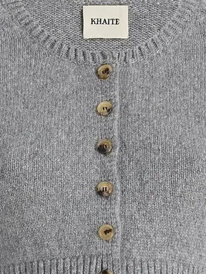 Khaite Long Sleeve Cardigan