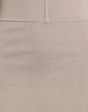 Rick Owens Metallic Knitted Pencil Skirt