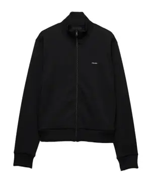 Prada Technical Jersey Blouson Jacket