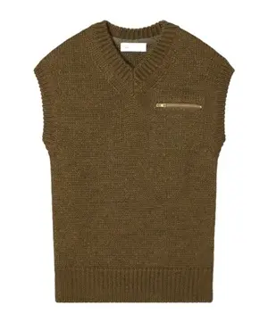Tory Burch Wool Vest - Brown