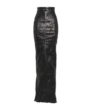 Rick Owens Flared Midi Skirt