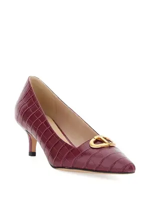 TWINSET Crocodile-effect Pumps