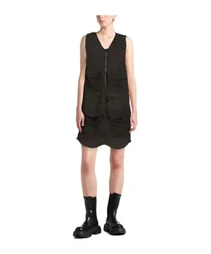 DIESEL® Solid-colored Sleeveless Dress