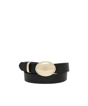 TWINSET Oval Buckle Belt - Black