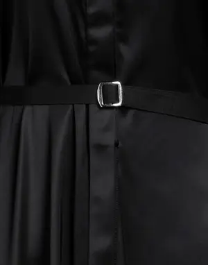 DIESEL® Long Sleeve Shirt Dress With Belt