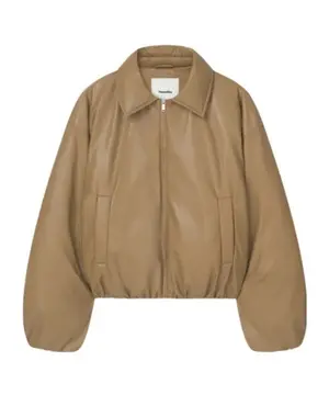 Nanushka Asger Balloon Jacket - Brown