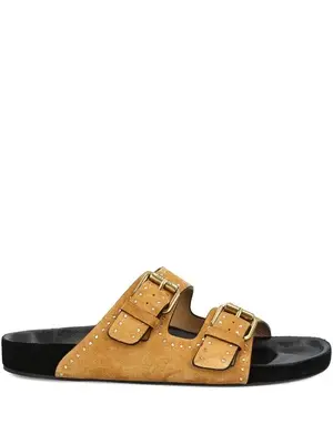 Isabel Marant Étoile Studded Double-strap Sandals
