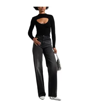 DIESEL® Solid-color Wool Knit Top