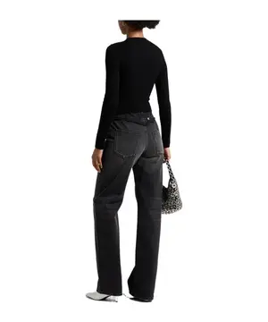 DIESEL® Solid-color Wool Knit Top