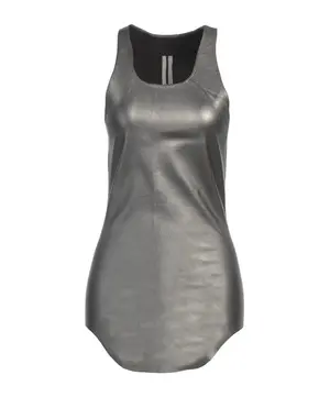 Rick Owens Solid Sleeveless Top - Gray