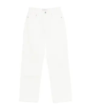 DUNST Belt Loops Jeans - White