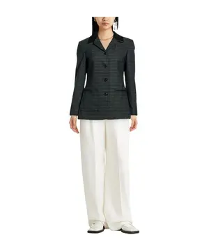 Rag & Bone Checked Single- Suit