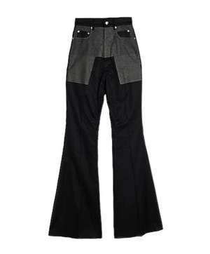 Rick Owens Solid Flared Pants - Black